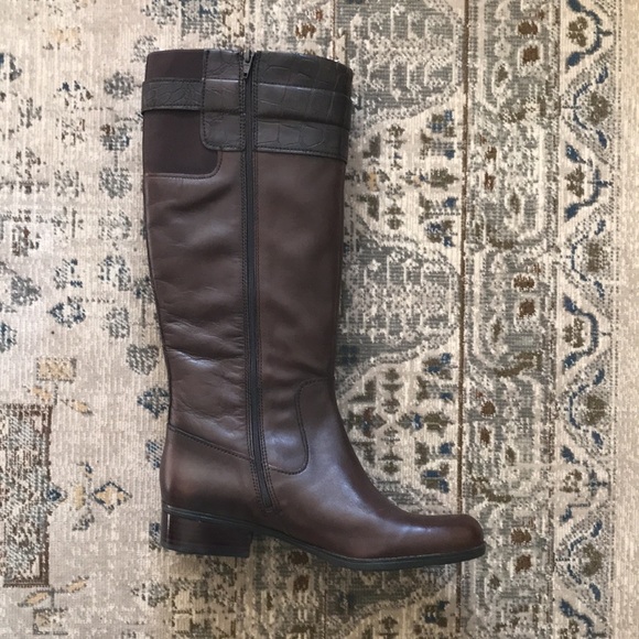 Naturalizer | Shoes | Naturalizer Hunter Leather Riding Boot | Poshmark